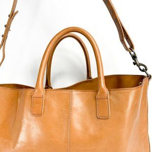 Liebeskind | Bags | Liebeskind Berlin Brown Leather Tote Bag | Poshmark